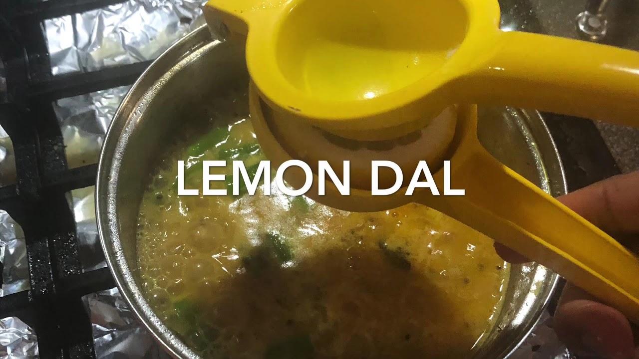 Quick Lemon Dal|Simple recipe - YouTube