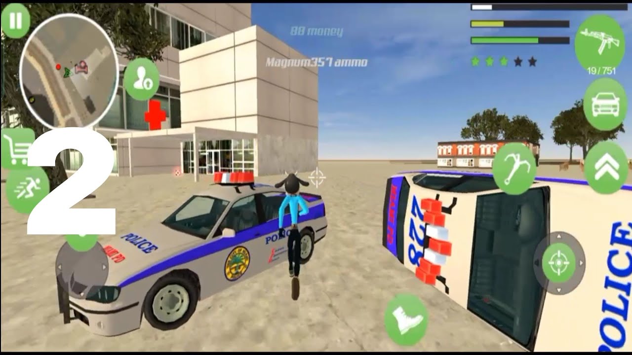 Police Stickman Rope Hero Android Gameplay # 2 - YouTube