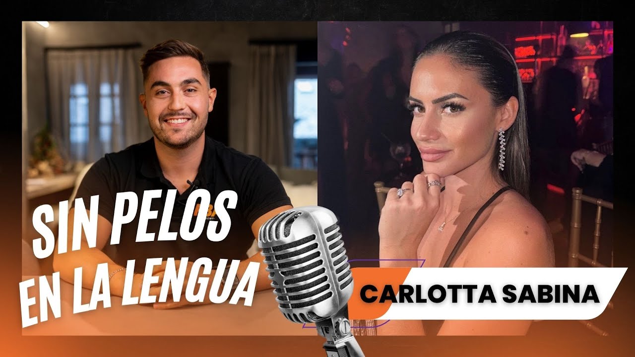 Sin pelos en la lengua con Carlotta Sabina | Gaizka Pérez - YouTube
