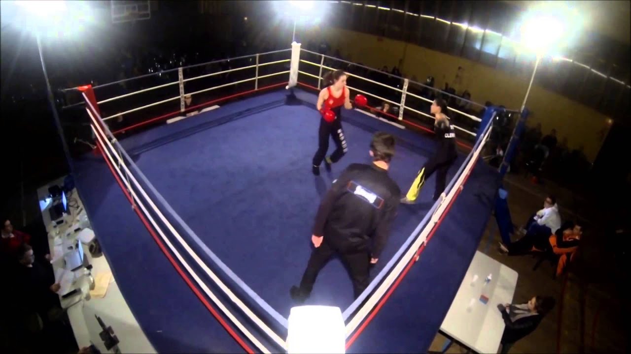 Gala Savate Cournon 2014 - FINALE F60 - MIGNIER Mathilde vs BELLANGER ...