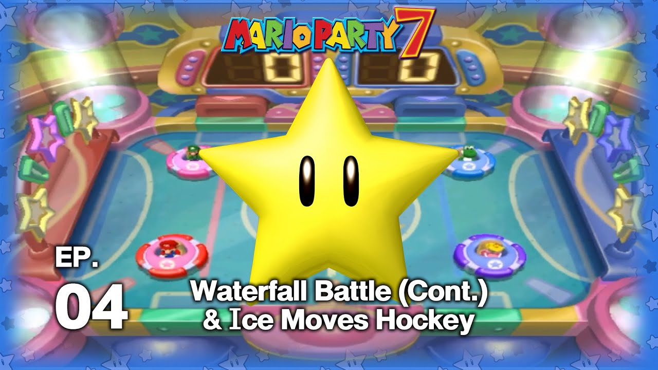 #StayHome Mario Party 7 EP 04 น้ำตกดวลเกม ฮอกกี้มีแต่ให้ (Waterfall ...