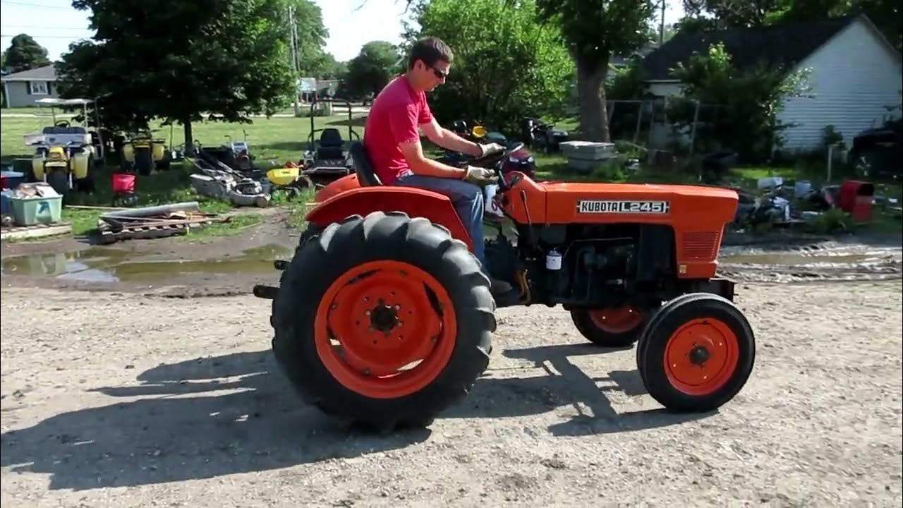 KUBOTA L245 For Sale - YouTube