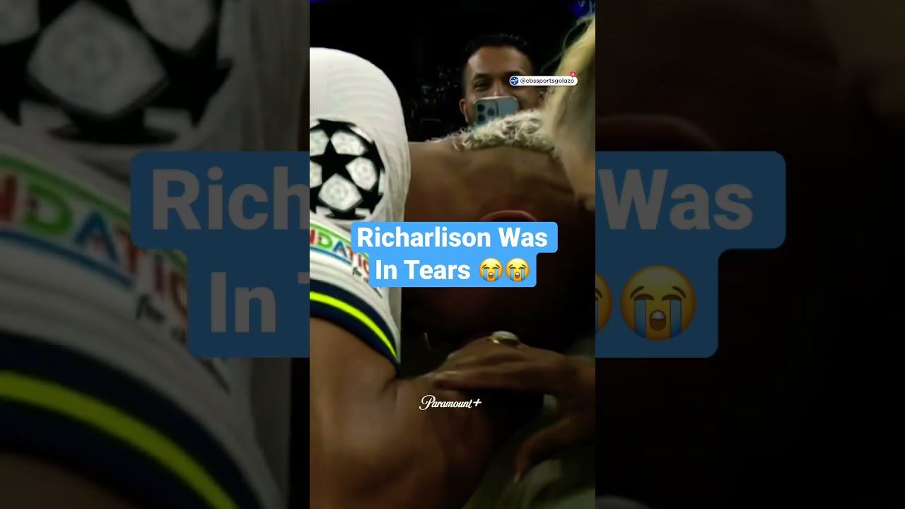 Richarlison Couldn’t Stop Crying After Brace in UCL Debut for Spurs # ...