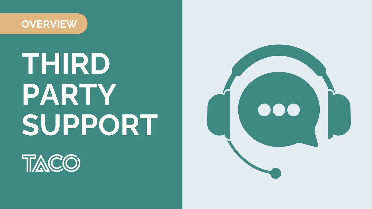 Third Party Support | Overview - YouTube