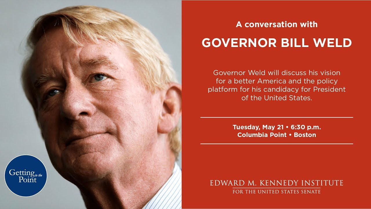 Getting to the Point with Governor Bill Weld - YouTube