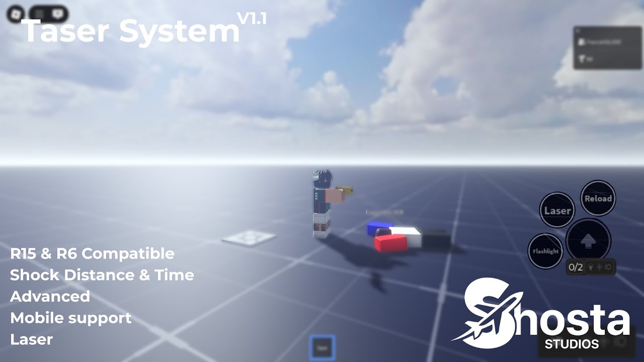 Taser System V1.1 - Roblox Studio [SALE] - YouTube