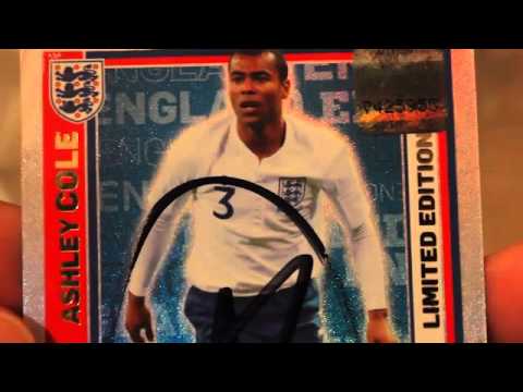 Match Attax Signed Ashley Cole card - OFFICIAL - HOLOGRAM - 1/100 - YouTube