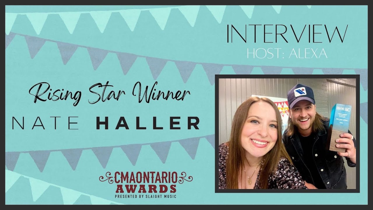 2O22 CMAO RISING STAR WINNER NATE HALLER |INTERVIEW| - YouTube