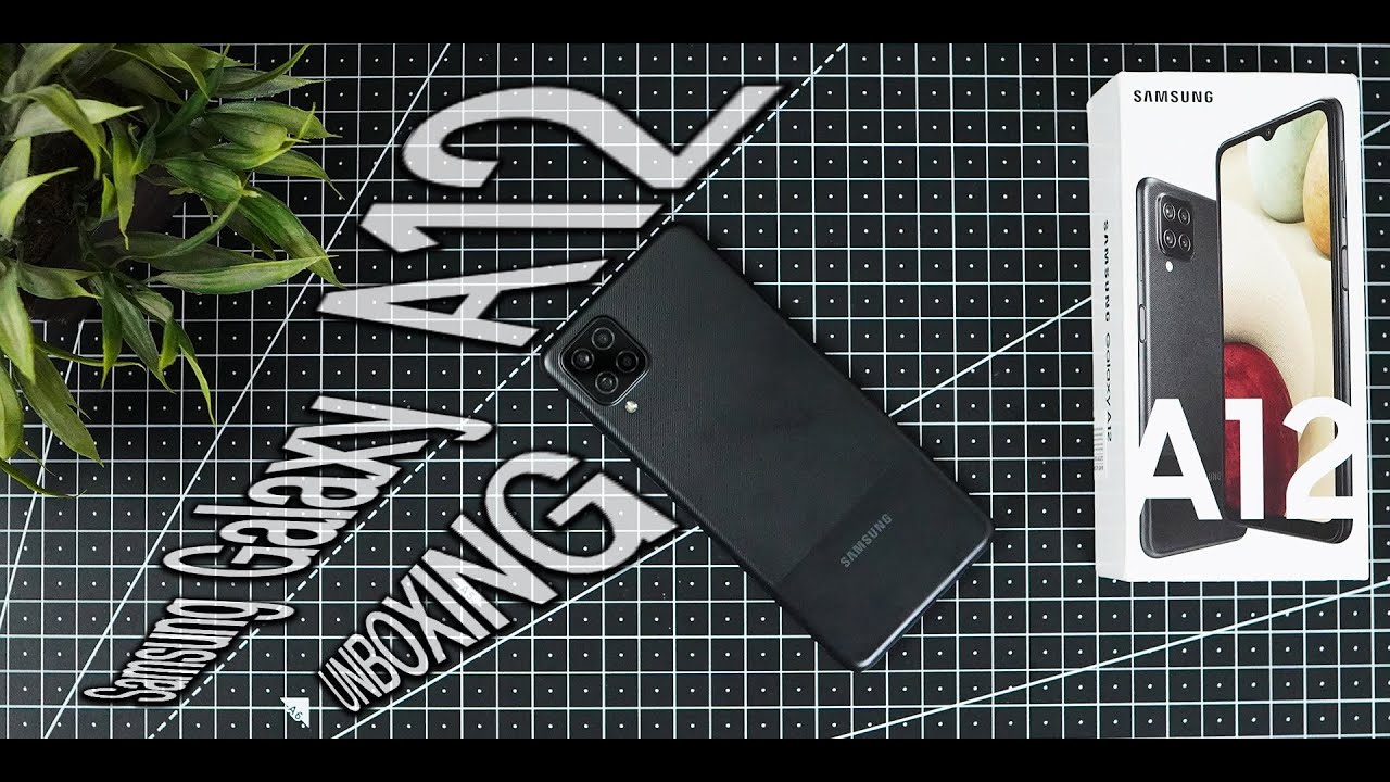 Samsung Galaxy A12 Unboxing - YouTube