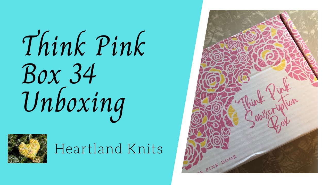 Think Pink box 34 Unboxing - YouTube