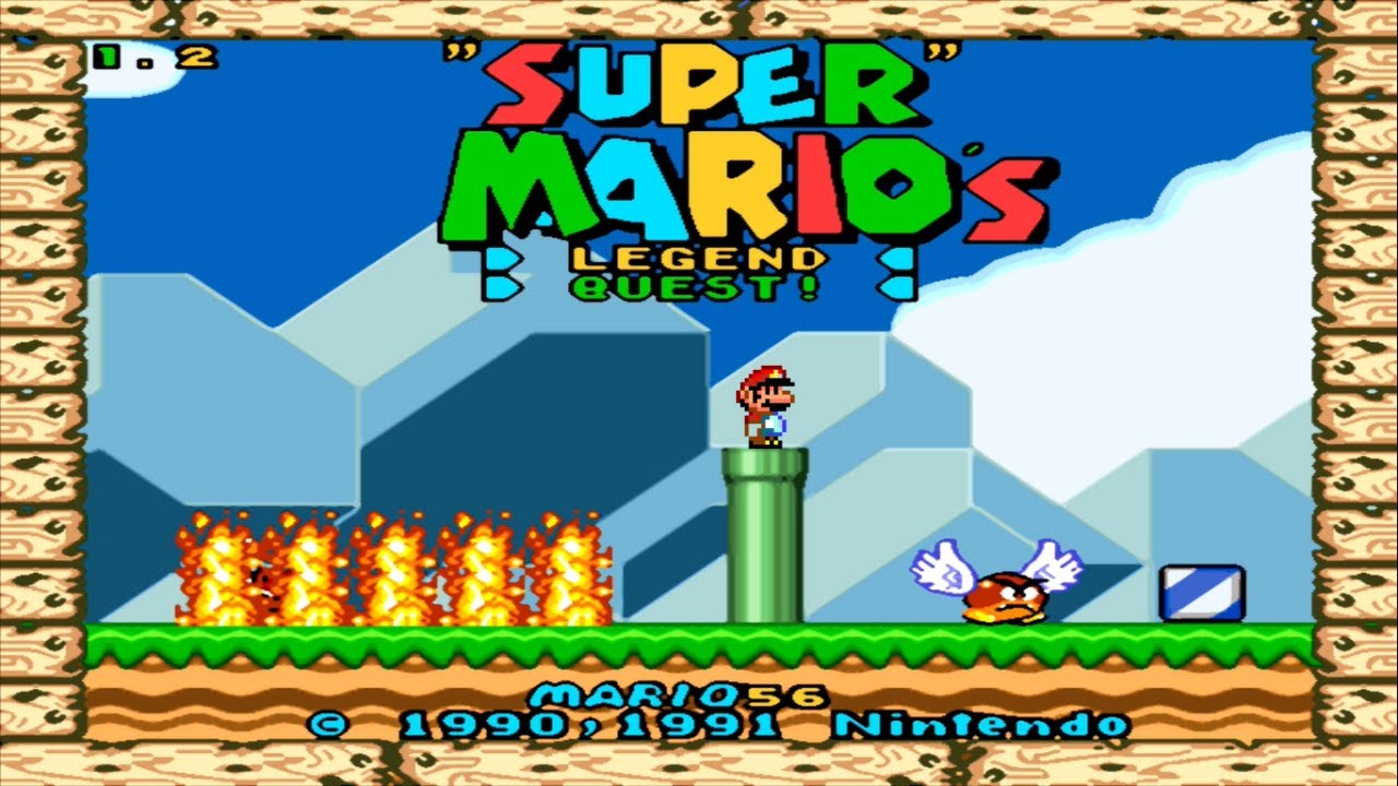 Super Mario's Legend Quest! / Super Mario World ROM Hack (Super ...