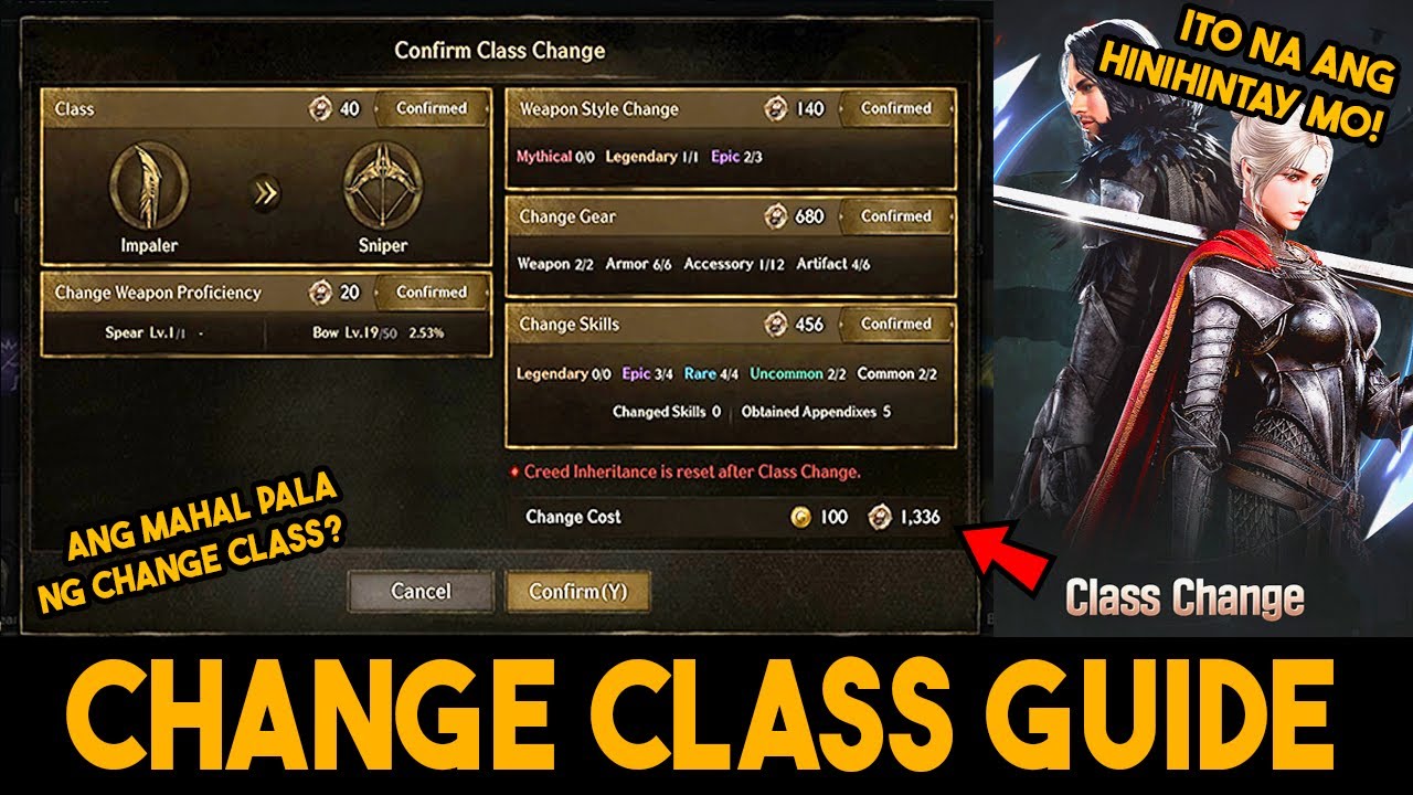 Change Class! Ganito gawin mo! NIGHT CROWS LIVE 167 - YouTube