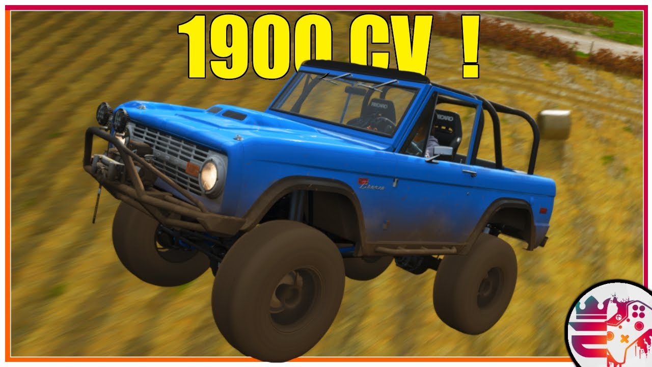 CHEATÉ ! Ford Bronco Hoonigan sur Forza Horizon 4 - YouTube