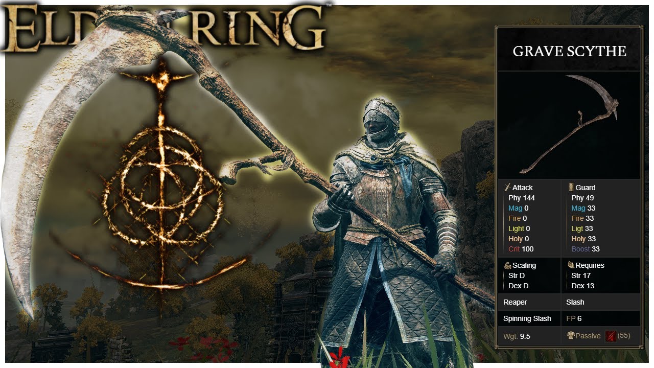Elden Ring: How to get the Grave Scythe VERY EARLY! - YouTube