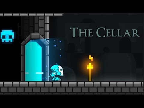 The Cellar (3rd Platformer Level) [All Coins & Blue Coins] - Geometry ...