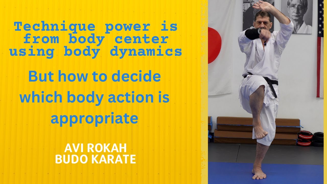 Body center - which body dynamic is appropriate - YouTube