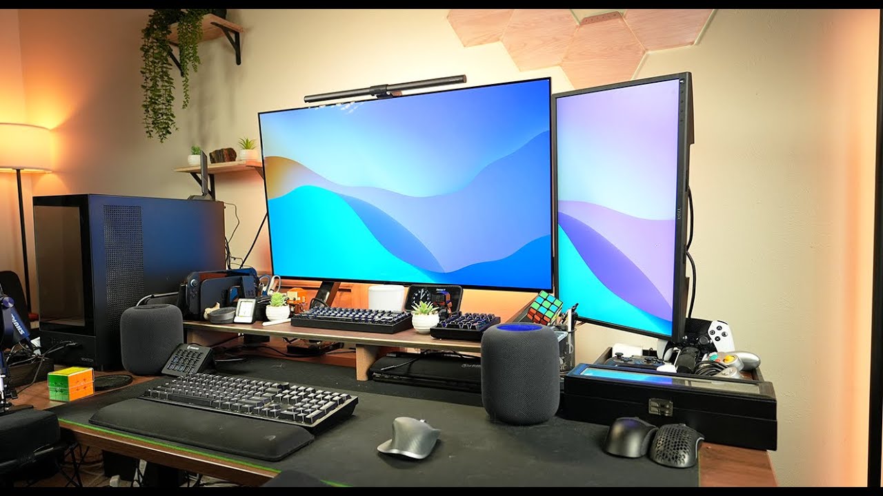 MAXIMALIST Creator Desk Setup For Productivity 2026 - YouTube