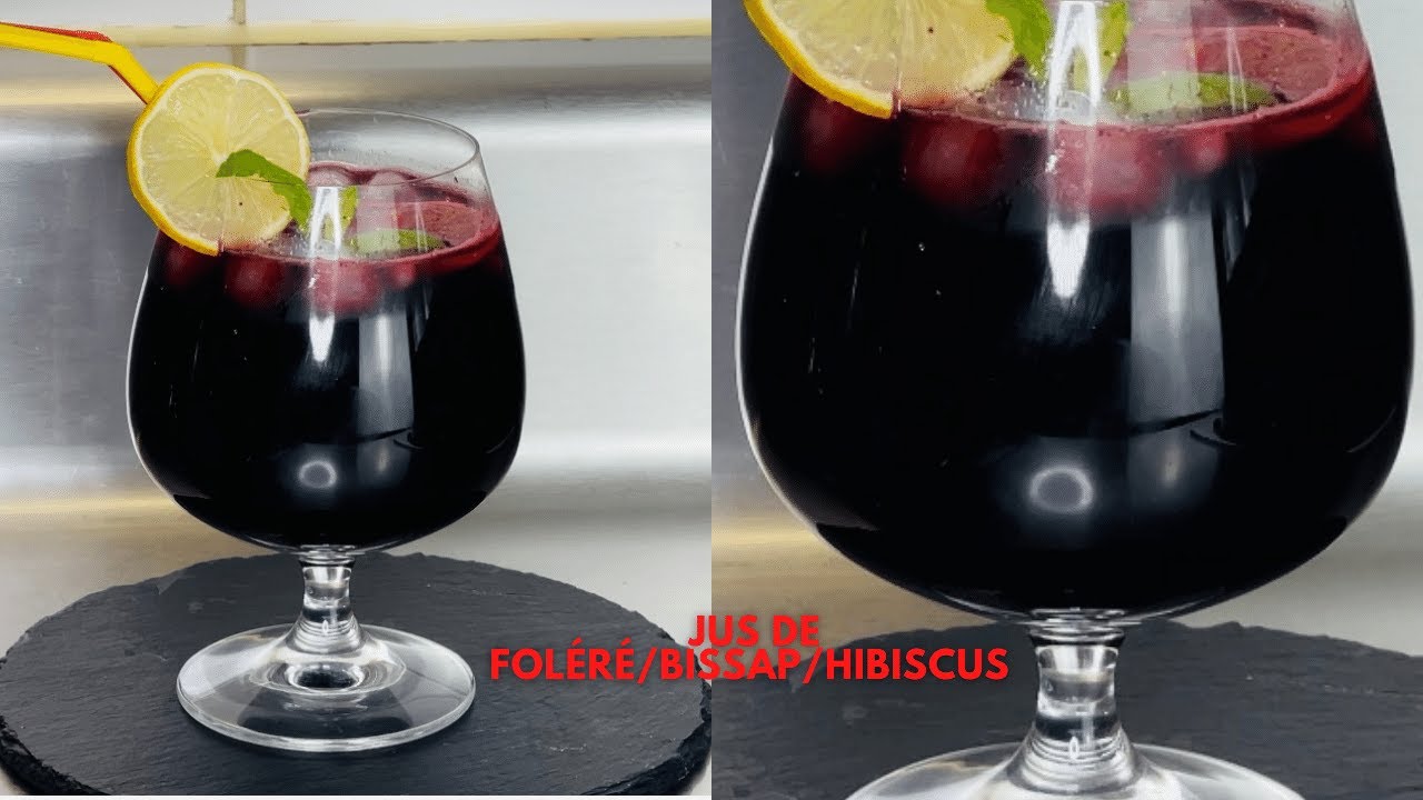 Recette du foléré/jus de Bissap/jus d Hibiscus/jus d oseilles(Cameroun ...