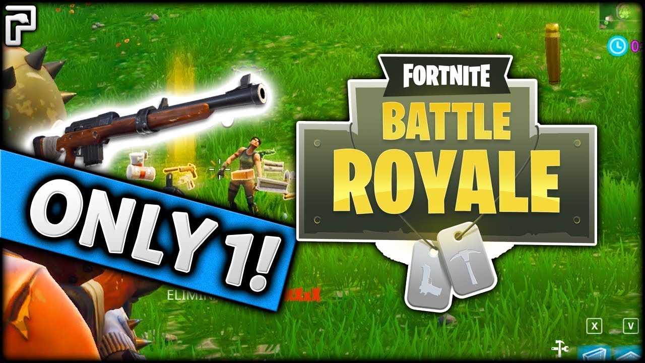 The ONE WEAPON CHALLENGE In Fortnite: Battle Royale! (CRAZY Clutches ...