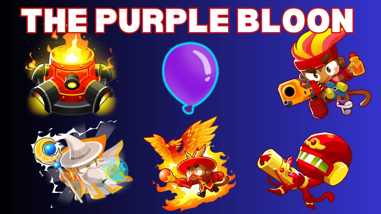 BTD6 - THE PURPLE BLOON. - YouTube