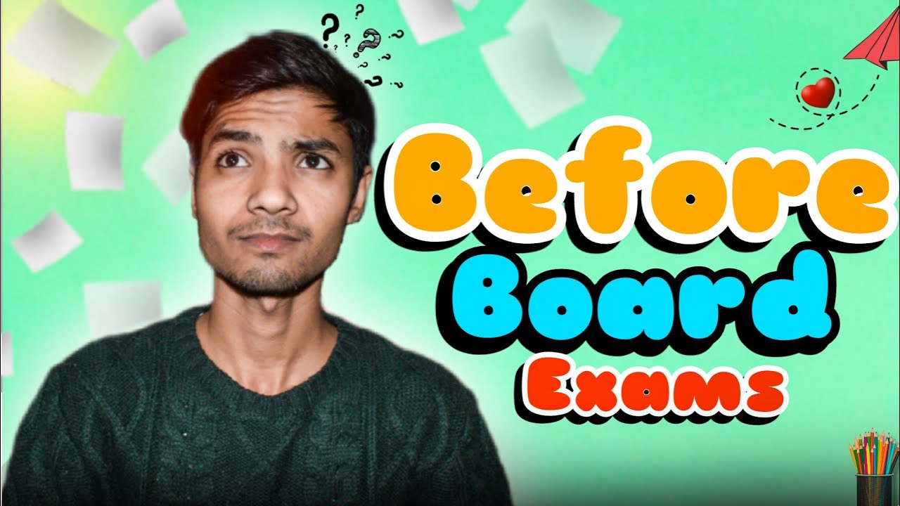 A Day Before Board Exams | types of student's |😅💀 - YouTube