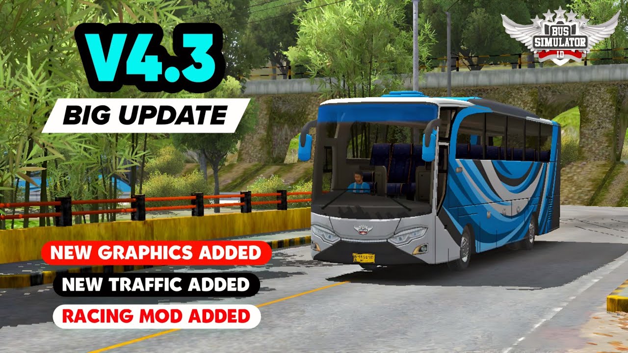 NEW BIG UPDATE V4.3 !! New Features And Racing Mod Added In Bus ...