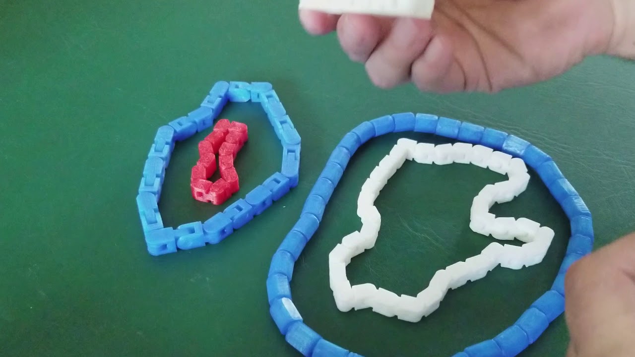 3D printer chains - YouTube