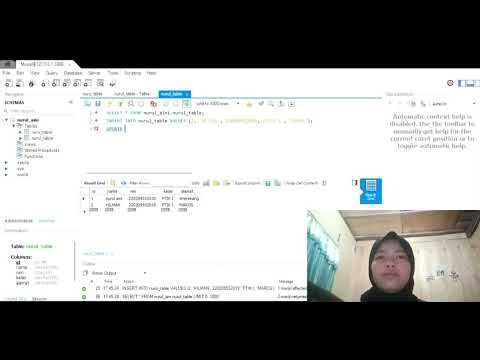 SELECT,INSERT,UPDATE DAN DELETE - YouTube