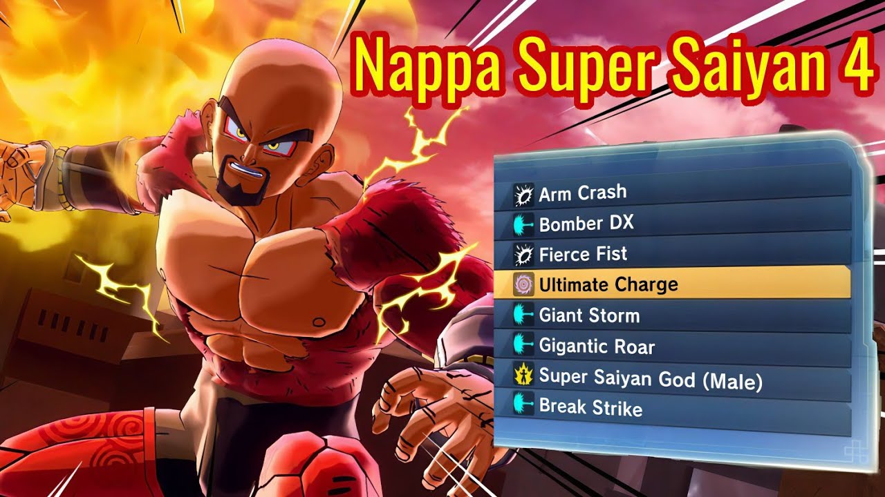 Nappa Super Saiyan 4 by Fwmavs3 - YouTube