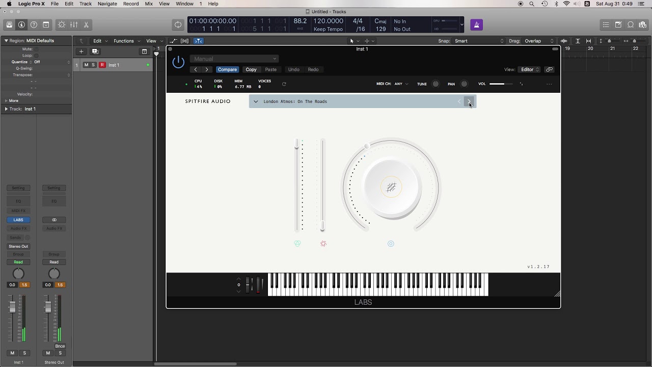 音源 LABS London Atmos / SPITFIRE AUDIO - YouTube