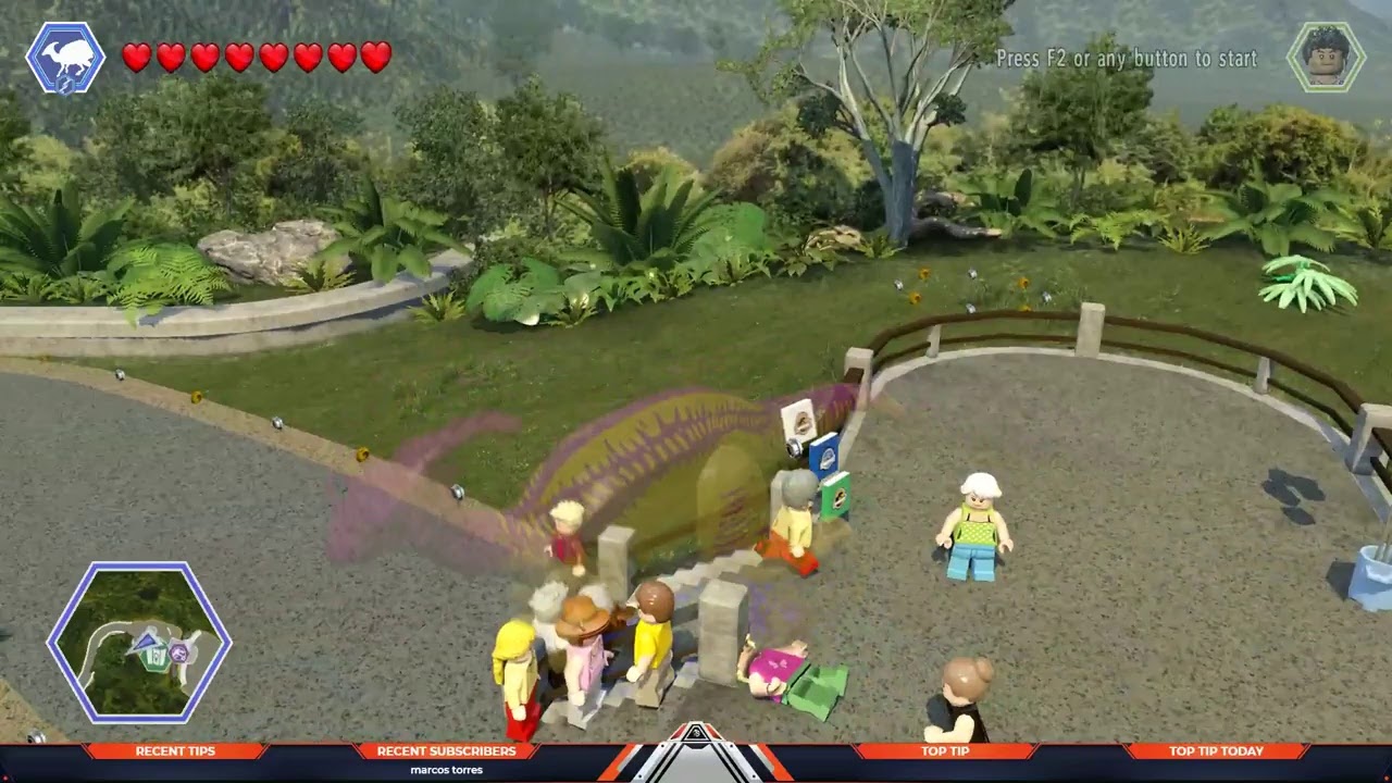 Jurassic World The Lego Game - Scorpius Rex - YouTube