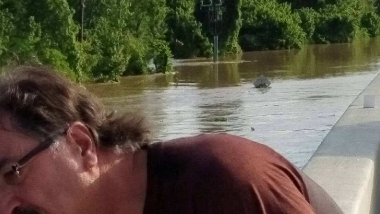 Spring creek ..Riley fuzzel rd (the grand Parkway) flood - YouTube