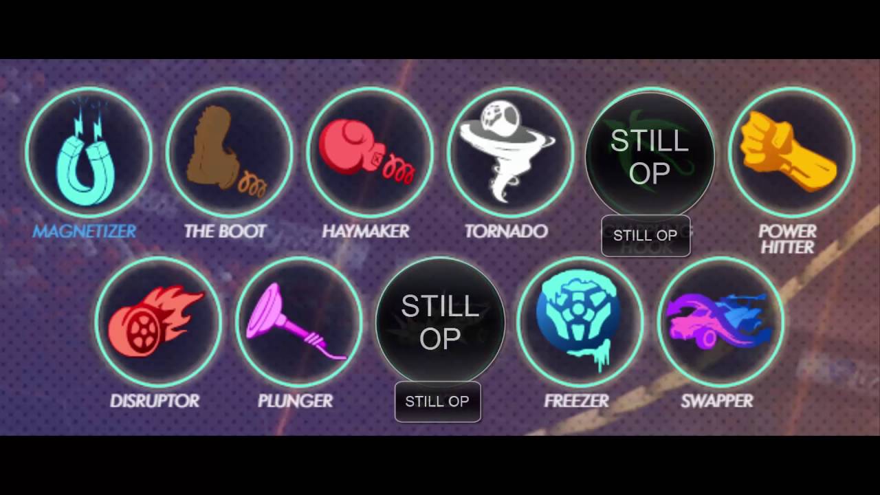 Rocket League Rumble Powerup Analysis and Tutorial - YouTube