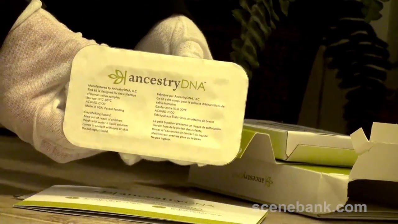 Unboxing "ancestryDNA" saliva test kit - YouTube