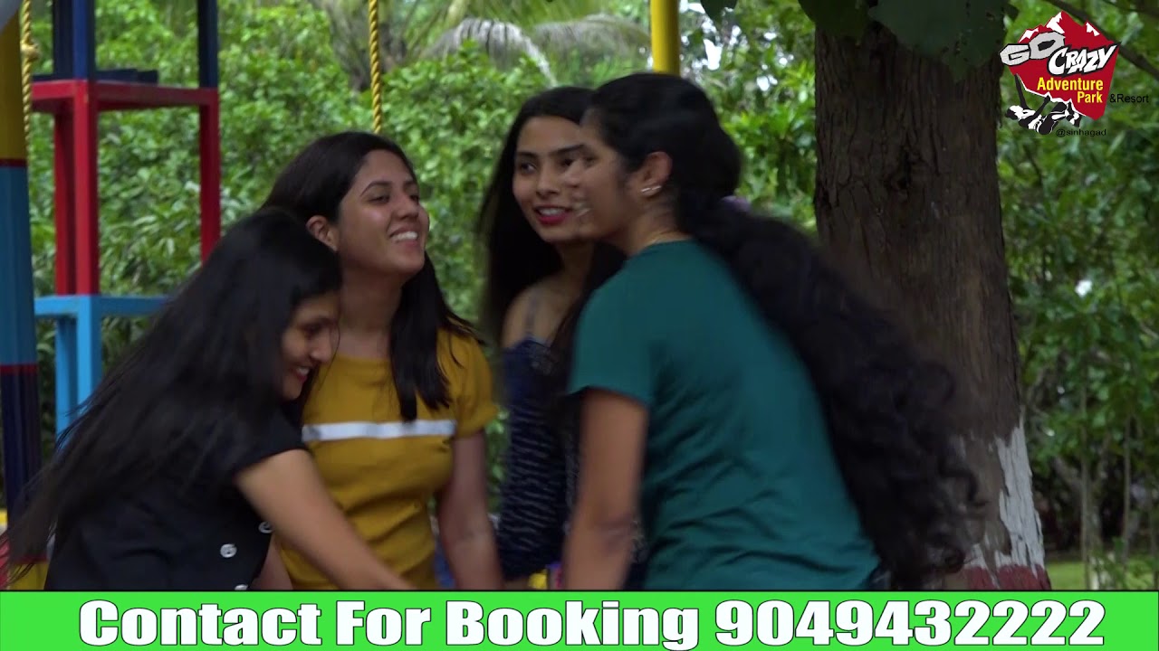 Go Crazy adventure Park & Resort | Best Adventure Park in Pune - YouTube