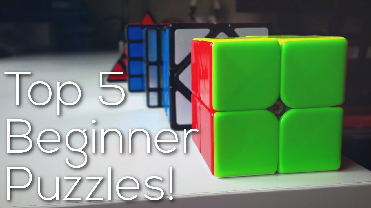 Top 5 Puzzles For Beginners & Newer Cubers - YouTube