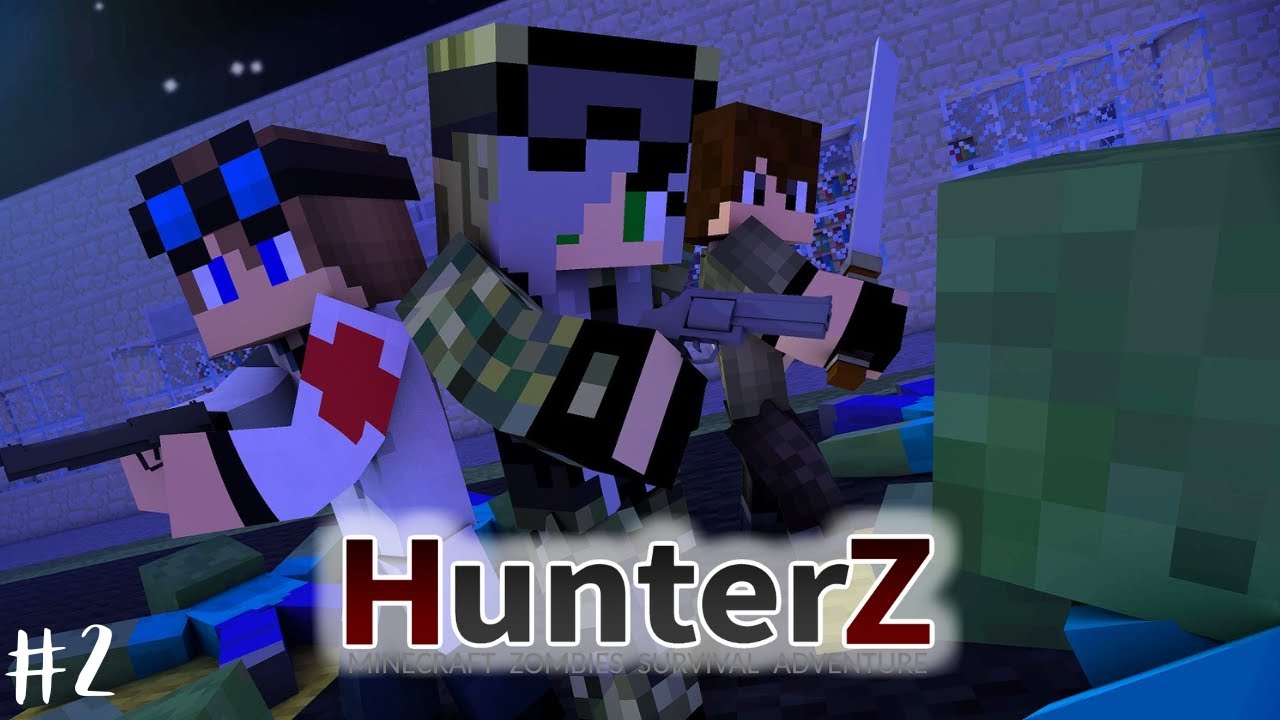 HunterZ RP- S1 EP 02 : " Une nouvelle rencontre " 🧟🧟🧟| Minecraft - YouTube