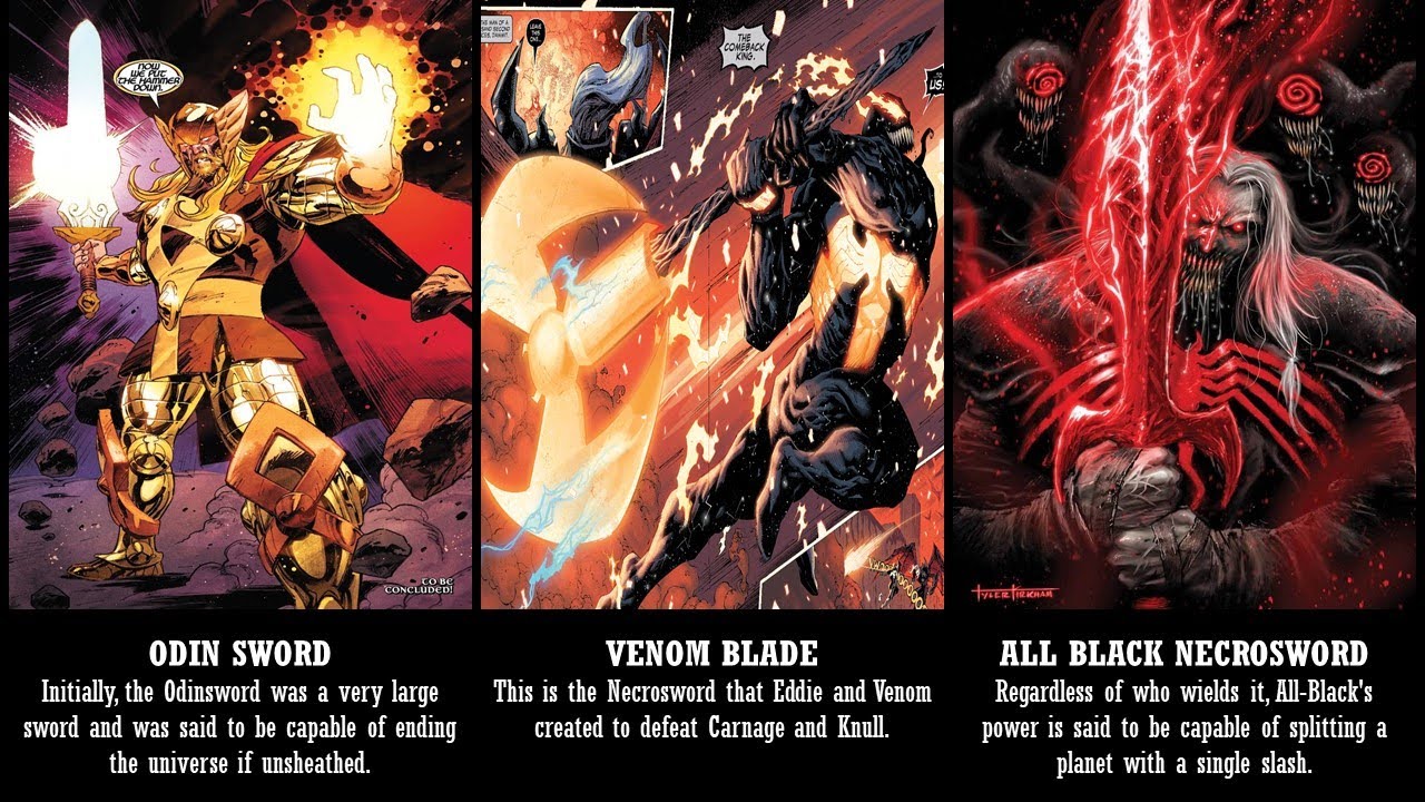 List of Some of the Most Powerful Weapons and Objects in the Marvel ...