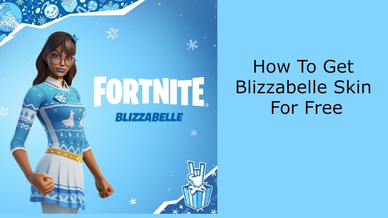 How To Get The Blizzable Skin In Fortnite For Free! ( WINTERFEST ...