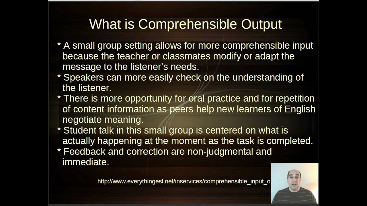 SIOP-04 Comprehensible Input - YouTube