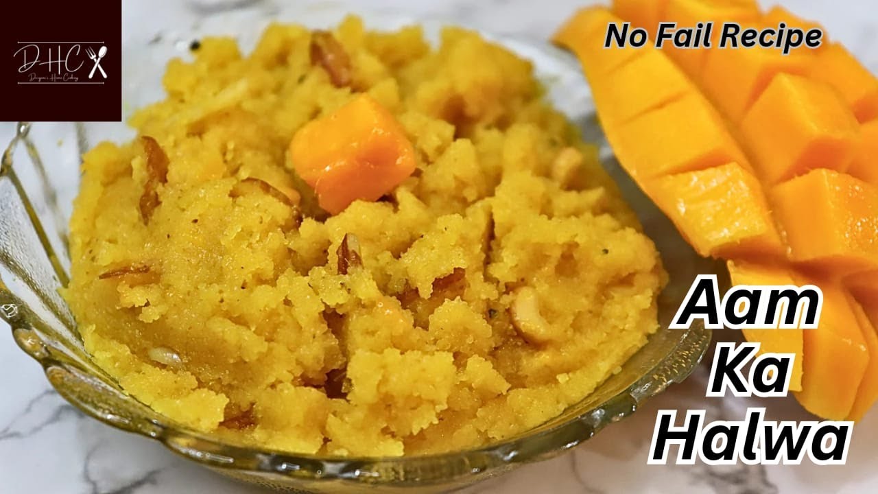 How to Make Mango Suji Halwa | आम का हलवा बनाने का आसान तरीका | Indian ...