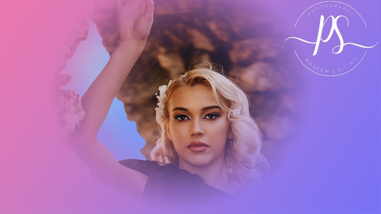 Gradiant Mask in Photoshop | Using Gradiant Tool || - YouTube