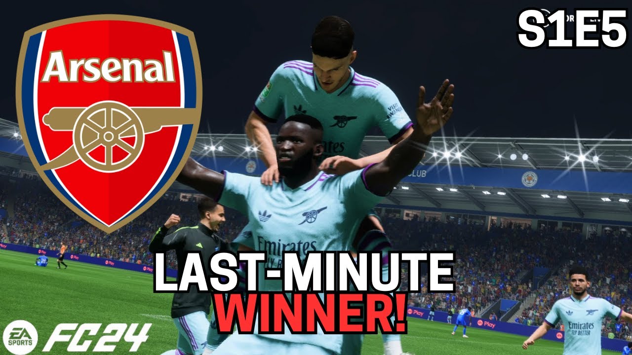 Last-Minute Winner! FC 24 Arsenal Career Mode! S1E5 - YouTube