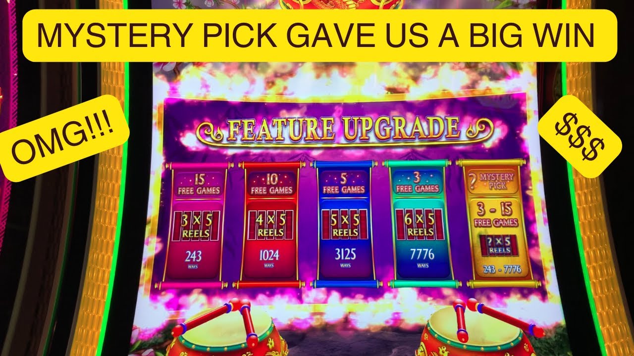 OMG!!! BIG WIN $$$ Mystery Pick Leads to a big win on Dancing Drums ...