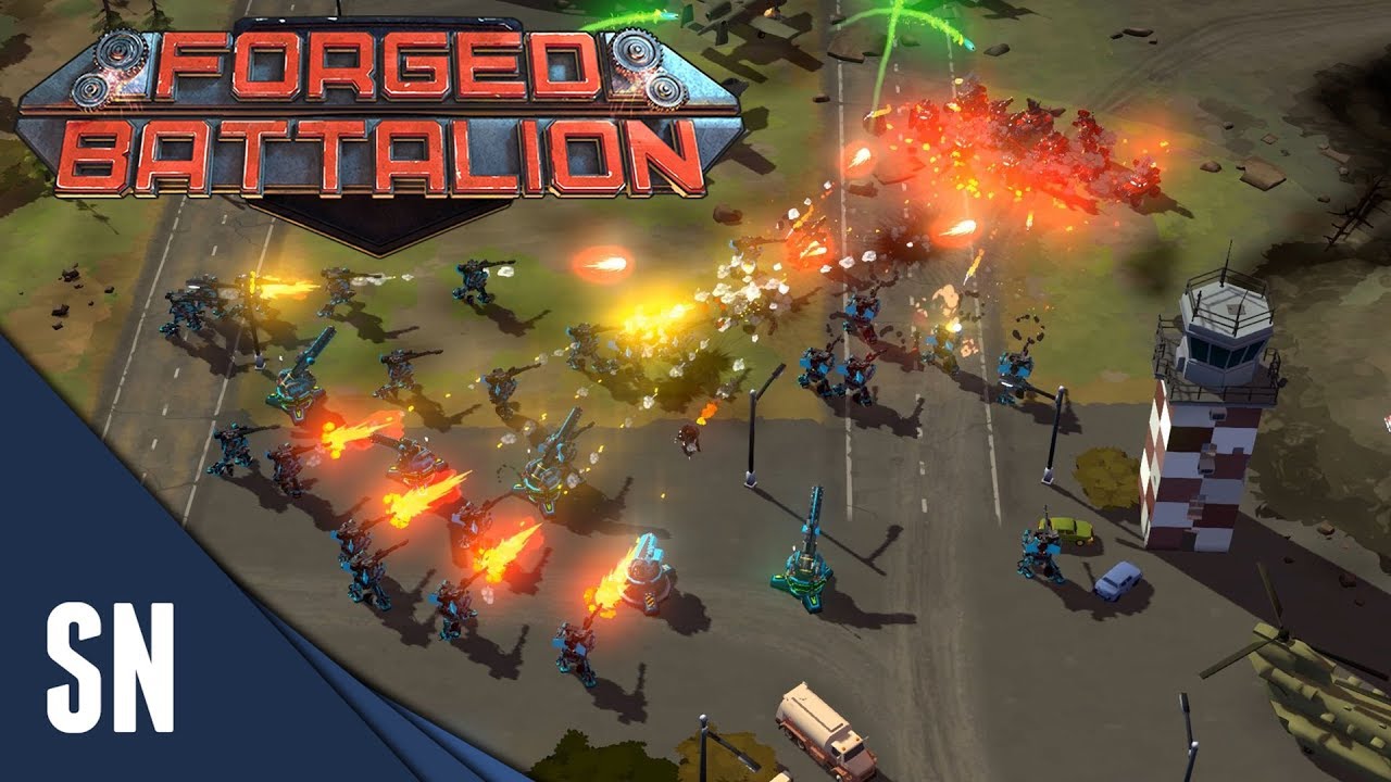 NEW C&C Generals type RTS! Forged Battalion - Campaign Gameplay #1 ...