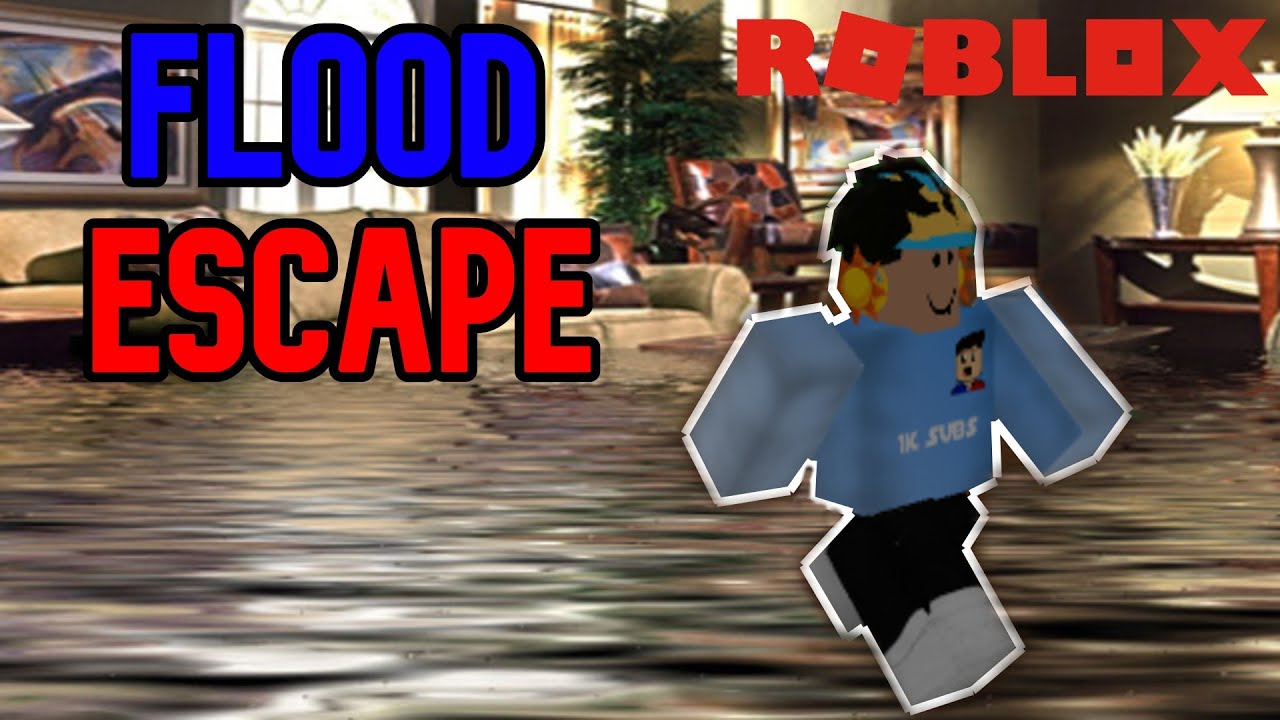 THE ROOM IS FLOODING!!!! (Roblox Flood Escape) - YouTube