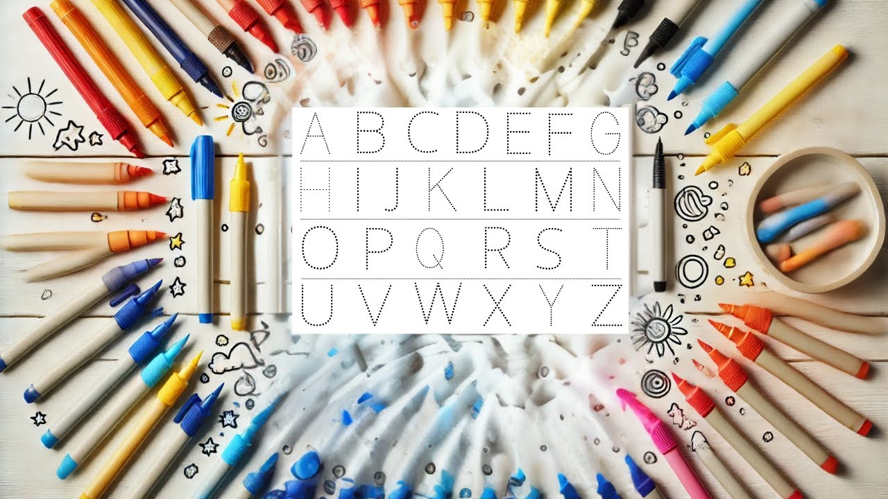 Learn to count, alphabet a to z, ABCD, Educational Fun with ABCD - YouTube