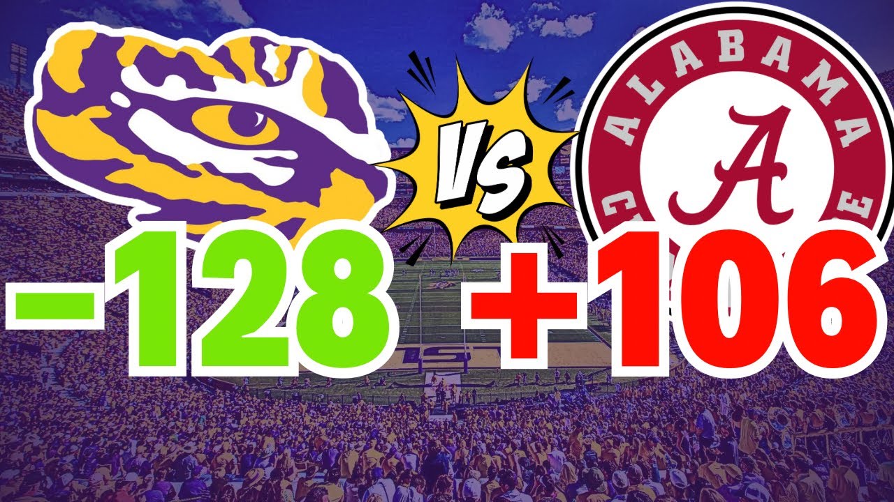 LSU BEATS ALABAMA AGAIN: Vegas 2024 ODDS - YouTube