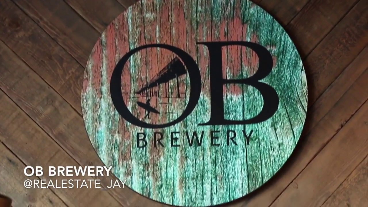 OB Brewery San Diego-Thirsty Thursdays with RealEstate_Jay - YouTube