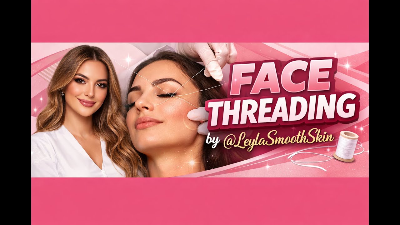 SMOOTH SKIN GUARANTEED | Professional Threading Results - YouTube
